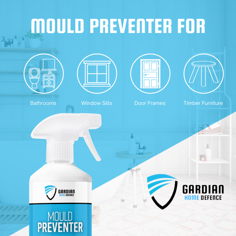 Gardian Mould Preventer Spray - 1 Litre - Powerful Anti Mould Spray